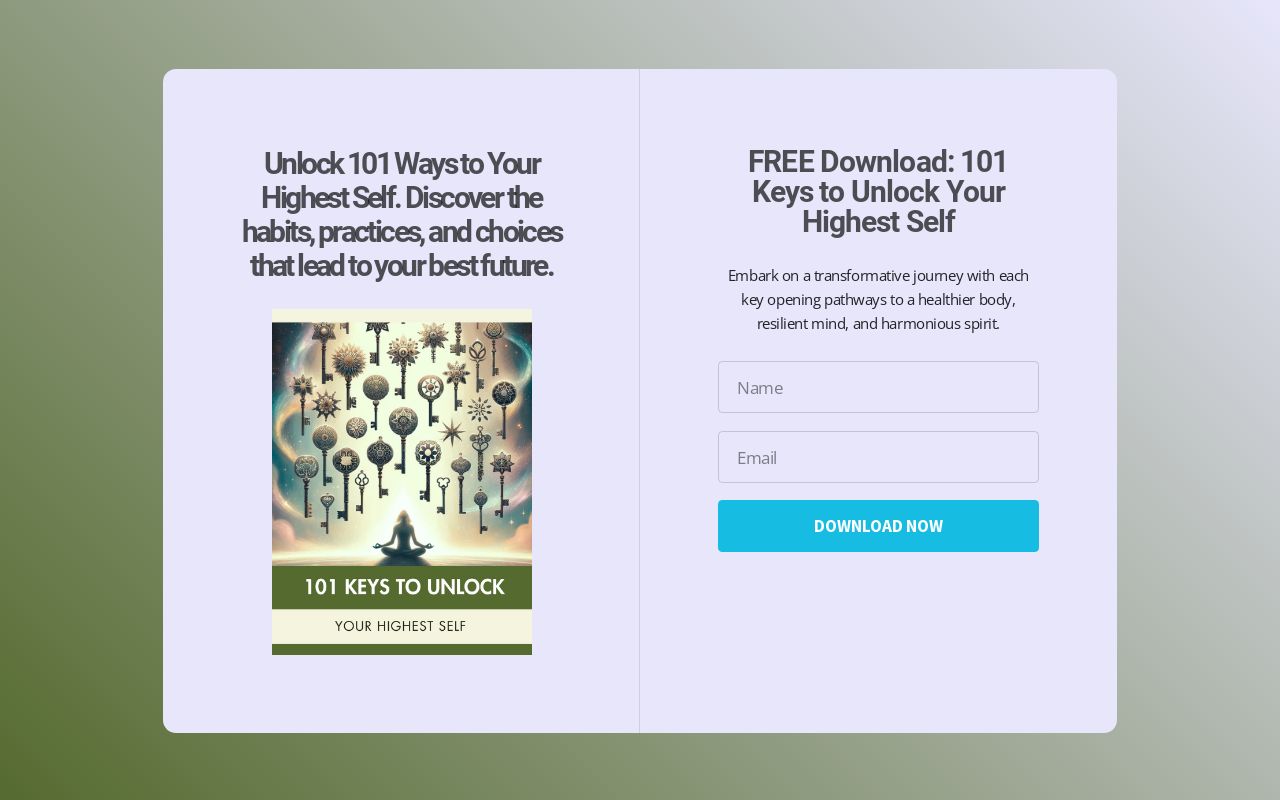 101 Ways to Your Enlightened Self